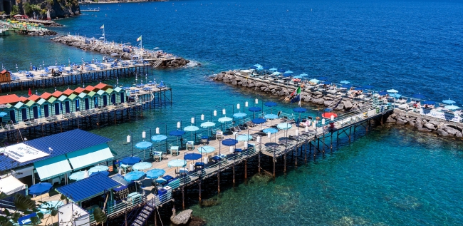 Marameo Beach, Sorrento Italy - Restaurant Sorrento Coast
